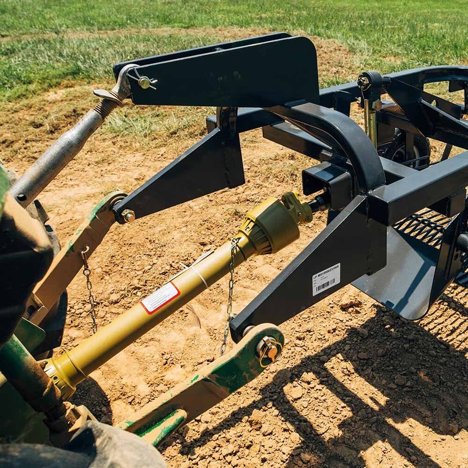 Titan Attachments 3 Point Single-Row Potato Digger, PTO Powered Cat 1 ...