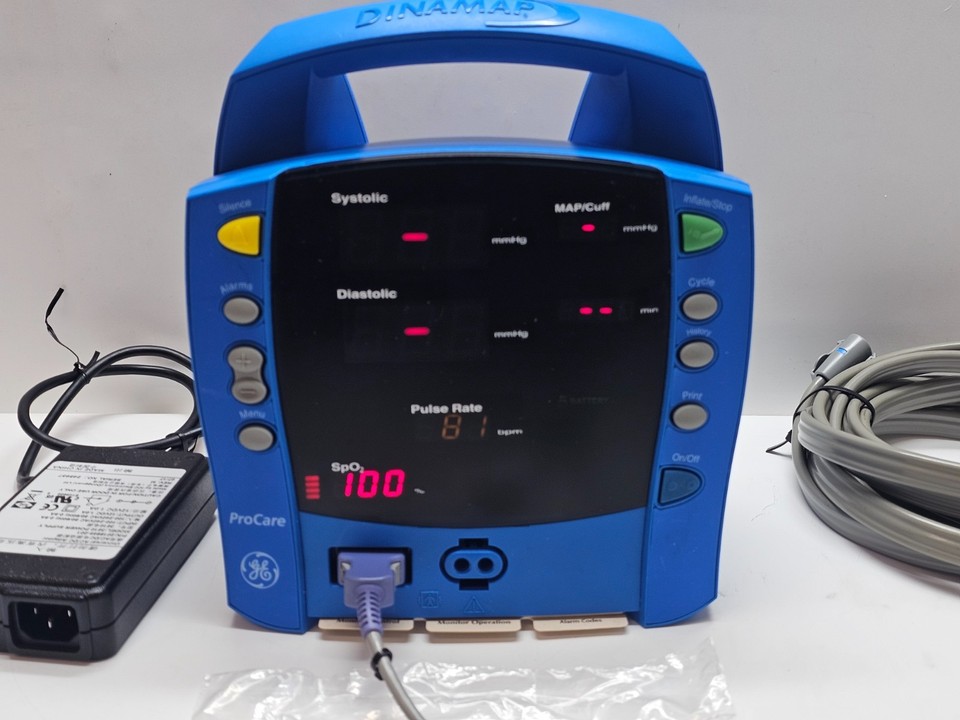 Patient Monitor GE Dinamap ProCare Bedside SpO2,NIBP,Nellcor BP Monitor | eBay UK
