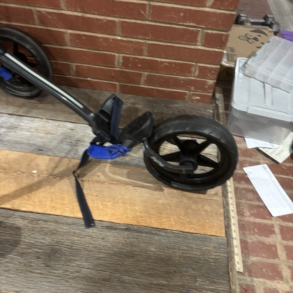 Bag Boy Sidekick 3-Wheel Push Golf Cart Foldable Lightweight With ...