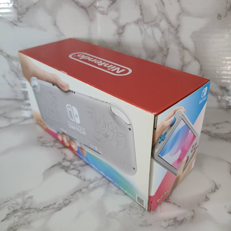 Nintendo Switch Lite Pokemon Zacian Zamazenta Edition Complete set Rank ...