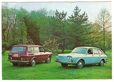 1970 Promo PC Volkswagen VW 411 Squareback & Notchback | eBay