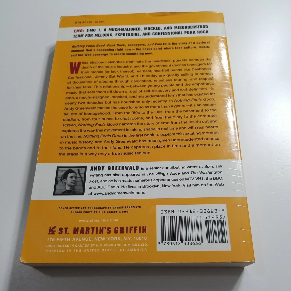 Andy Greenwald Nothing Feels Good