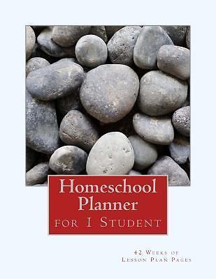 Homeschool Planner for 1 Student : 42 Weeks of Lesson Plan Pages by ...
