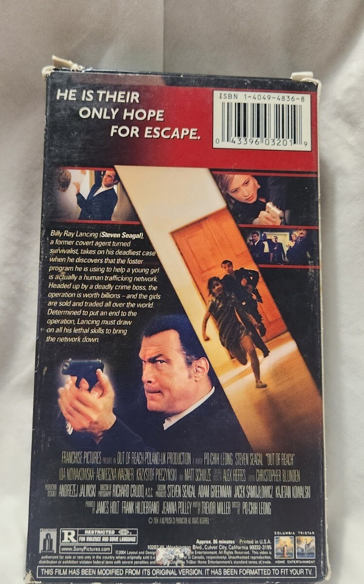 Out of Reach (VHS, 2004) 43396032019| eBay
