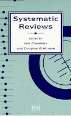 Systematic Reviews by Dr David Moher, Jonathan Sterne, Miranda Mugford ...