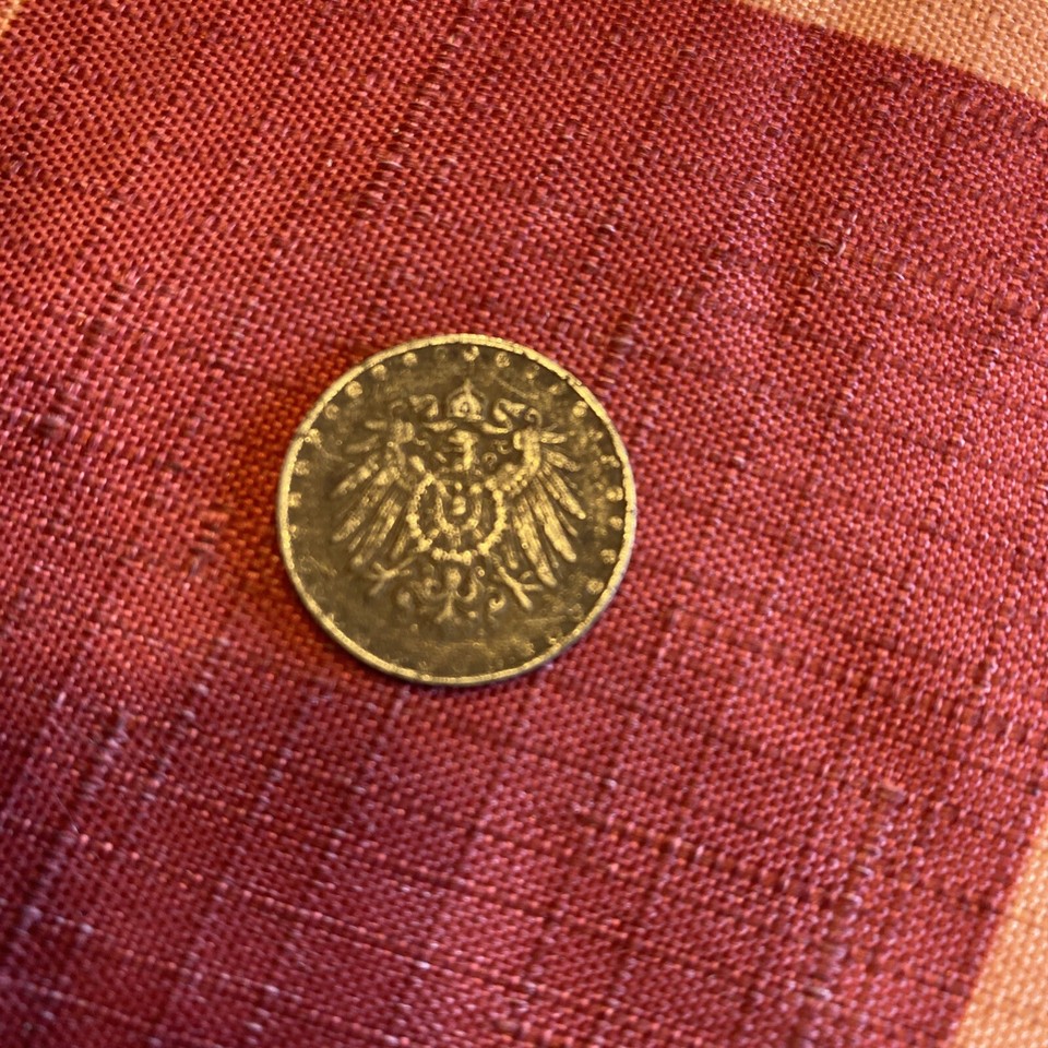 WWI ERA German Empire 10 Pfennig Coin 1916 | eBay