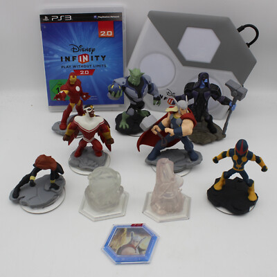 PS3 Disney Infinity 2.0 Spiel mit Portal und 7 Figuren + Zusätze | eBay.de