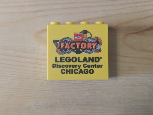 LEGO Legoland LIMITED Yellow Brick 8x2 Discovery Center Chicago VINTAGE ...