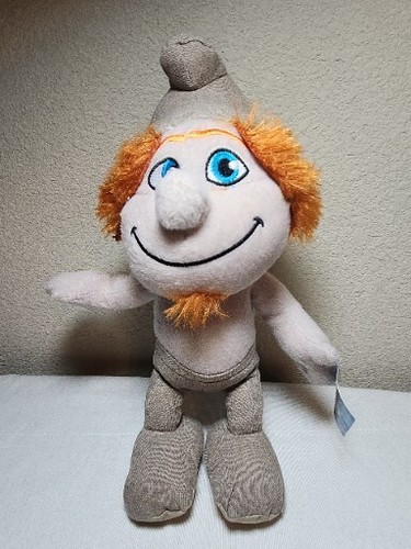 The Smurfs Hackus Smurf Plush 10" Gray Movie Stuffed Toy 2013 Kellytoy ...