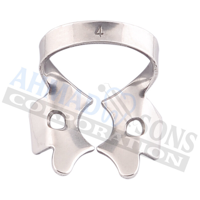 (Lot of 50) Dental Endodontic Rubber Dam Surgical Clamp #4 German Endo ...