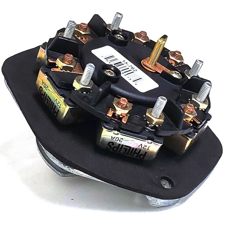 Phillips 15-762 7-Way 20 AMP Circuit Breakers Socket Split Pin Extended ...