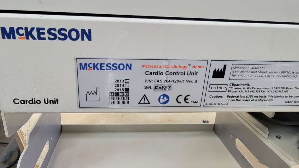 Mckesson Hch320 Cardio Unit Unit Fas 264 120 01 Only Ebay