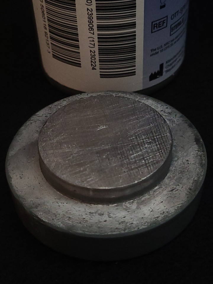 Thick-walled Lead Pig for Shielding of Radioactive Source Materials | eBay