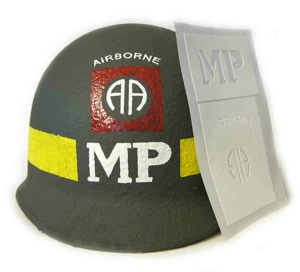 US Helmet Stencil - WWII USA Infantry Airborne Templates Choice of Many ...