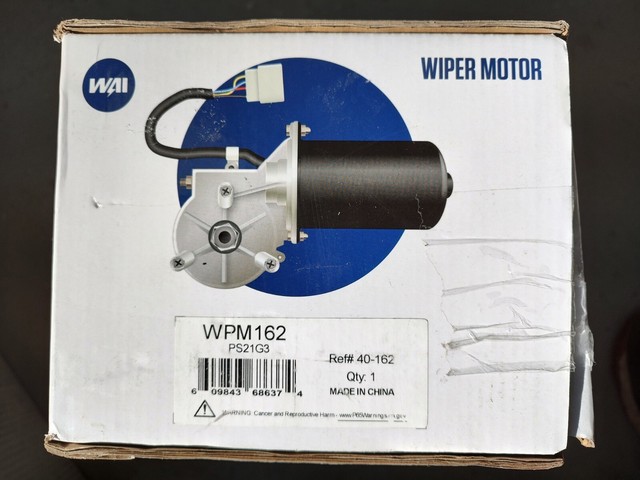 Windshield Wiper Motor Front WAI WPM162 for sale online | eBay