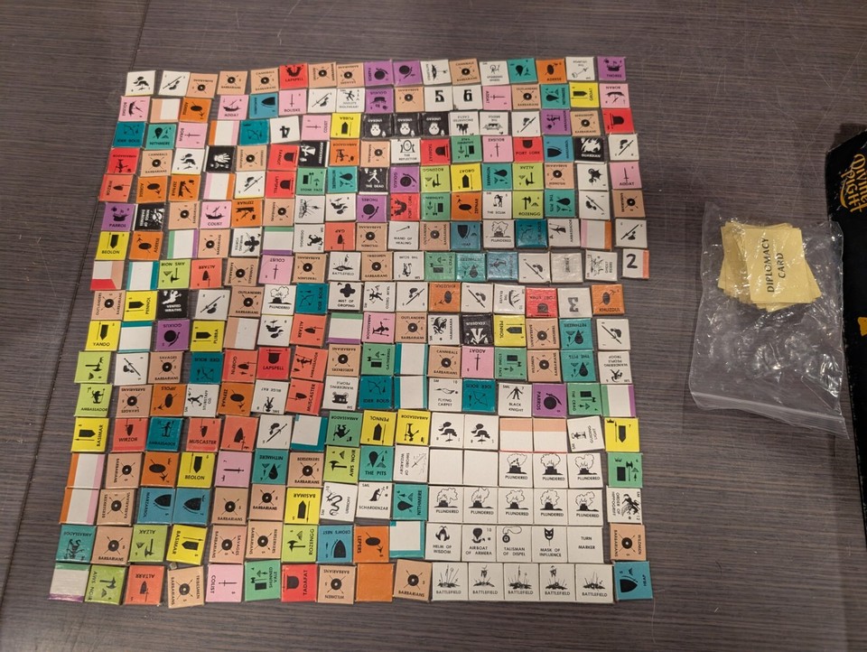 Divine Right - 1979 TSR Games Board Game Complete Nice! | eBay