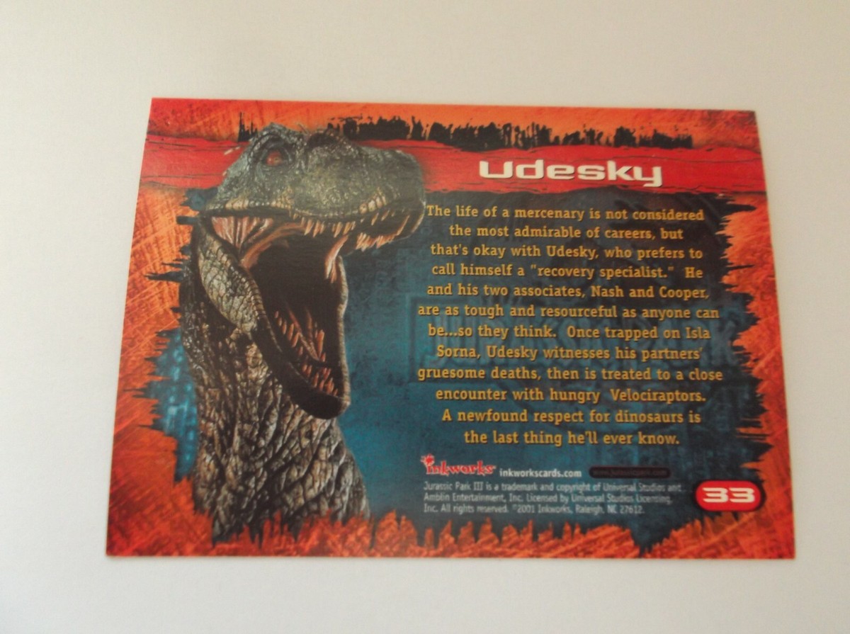 Udesky Jurassic Park