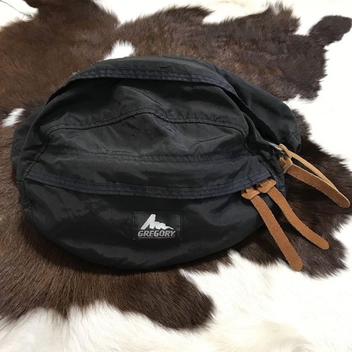 Gregory Old Brand Clothing 90'S Made In America Tag Waist Bag Black ...