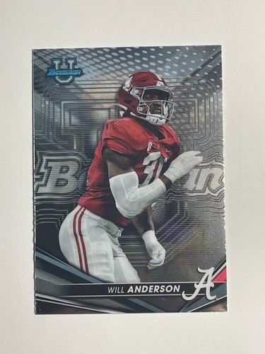 2022 Bowman U Will Anderson #23 RC | eBay