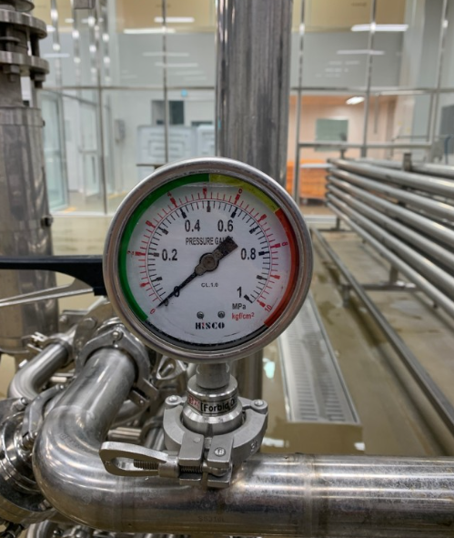 100mm Pressure gauge label stickers for industrial safety(Three colors ...