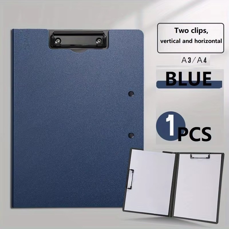 1pc A4 File Folders, Documents Organizer, Clipboard With Cover, Paper ...