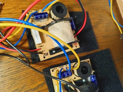 Pair Of Wharfedale Diamond 9.1 Speaker CROSSOVERS XOVER FILTERS Tested ...