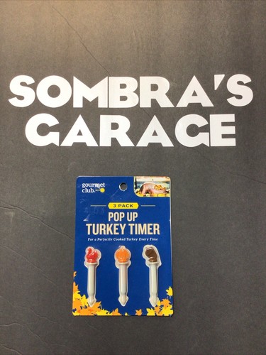 Gourmet Club 3-Pack Pop Up Turkey Timer | eBay