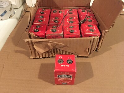 Vintage old style Eveready Energizer Transistor Battery no. 266 - 9 v ...