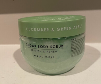 CIROA SUGAR BODY SCRUB - CUCUMBER & GREEN APPLE - ECOPURE - 21.2 oz ...