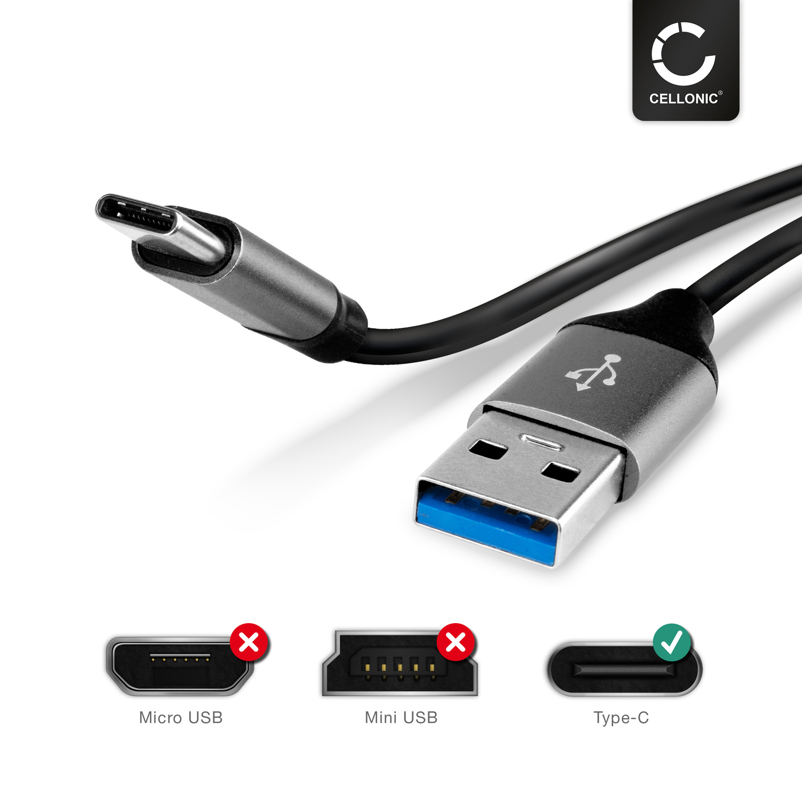 USB Kabel für Samsung Galaxy Tab S7 Wi-Fi SM-T870 Ladekabel 3A grau | eBay