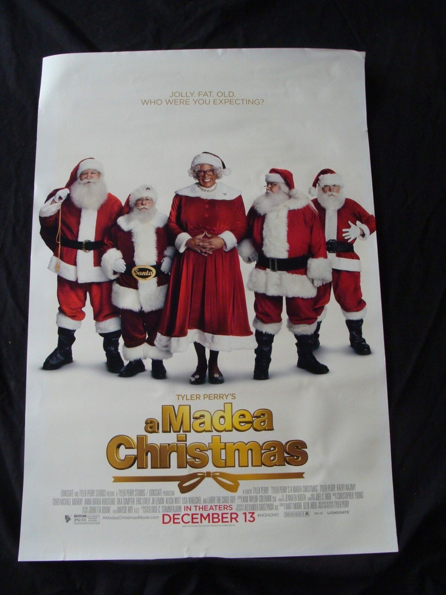 Madea Christmas Movie Poster Tyler Perry's A Madea Christmas The Movie