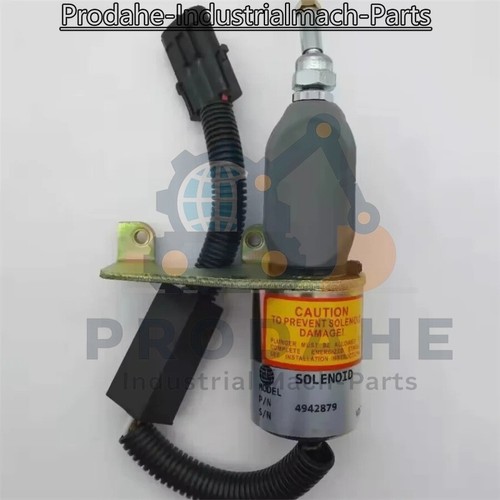 24V Fuel Shut Off Solenoid 4942879 C5254169 SD-008A2 For Cummins 6CT | eBay