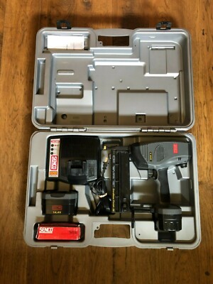 SENCO CORDLESS FINISH 25 With Two Battery's & Charger + Carry Case And ...