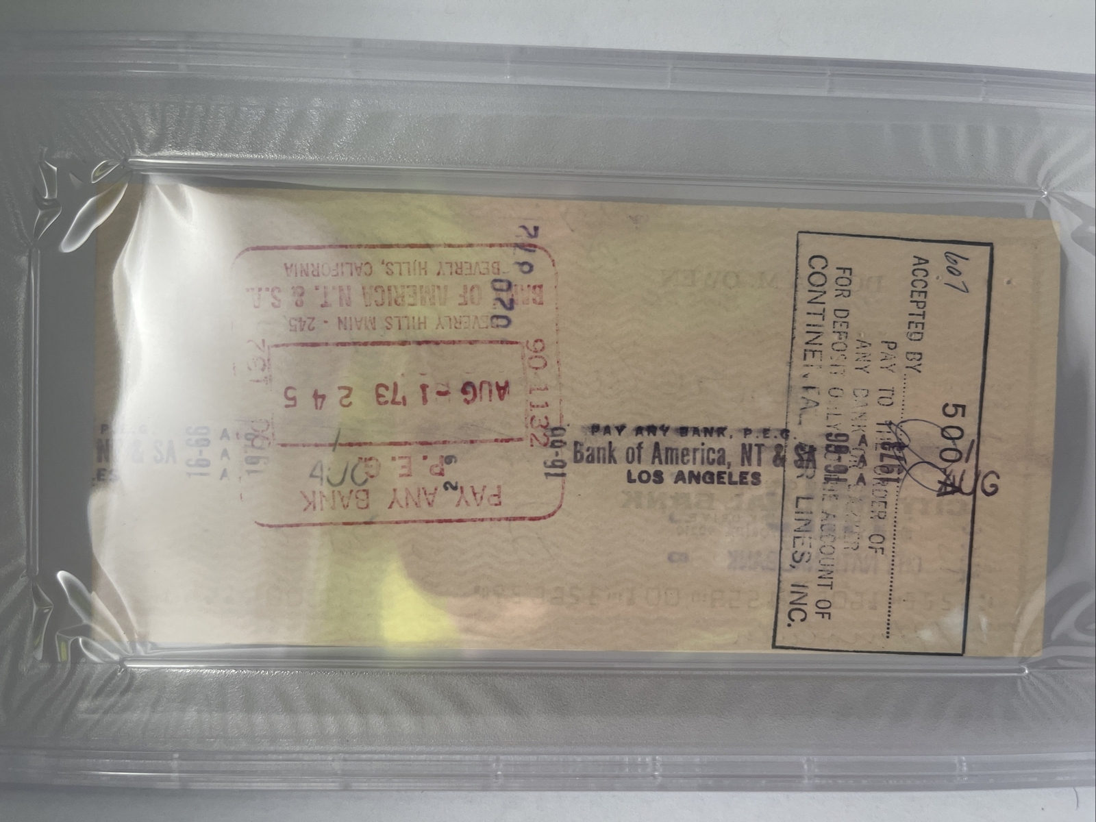 Donna Reed Signed Authentic Check PSA/DNA Certified | eBay