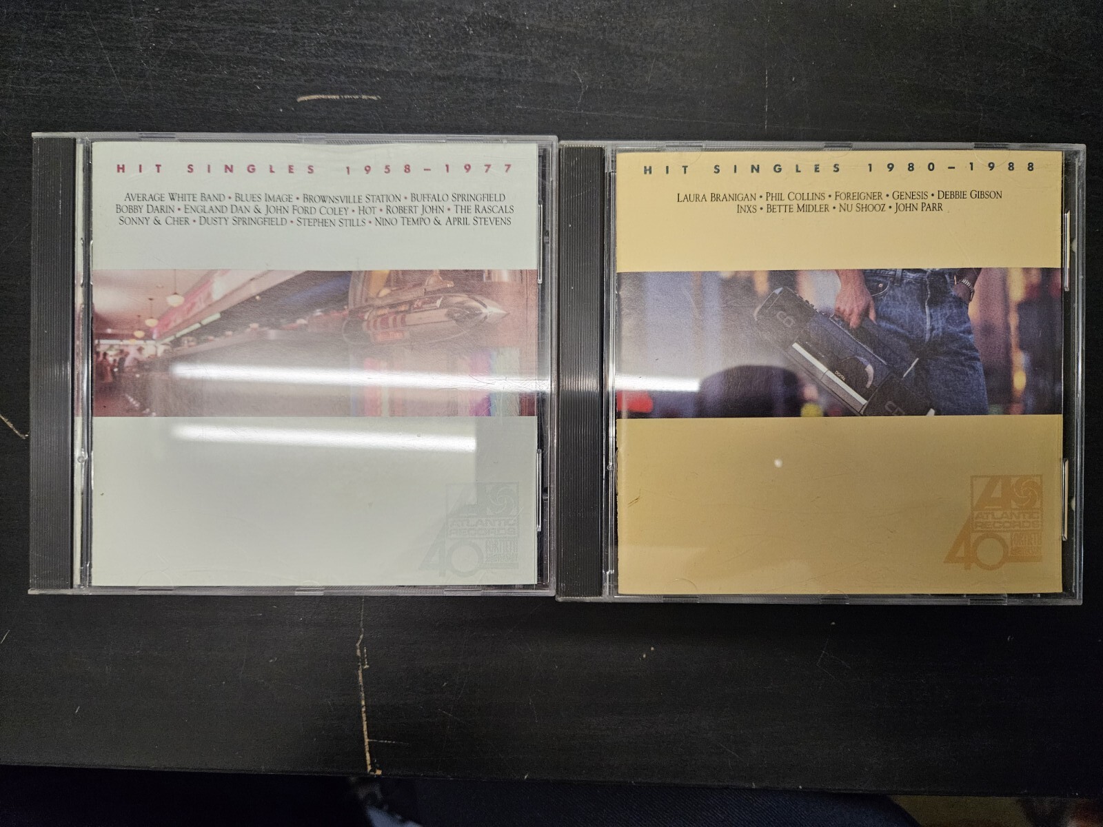 Atlantic Hit Singles 1958-1977/1980-1988 CD Lot Of 2 75678190926| eBay