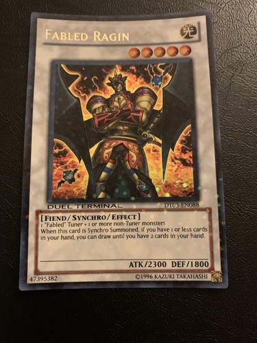Yugioh Fabled Ragin DT03-EN088 Ultra Rare Parallel Mint condition | eBay