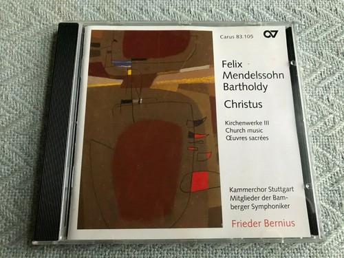 MENDELSSOHN: Christus - Church Music by Bernius (CARUS) | eBay