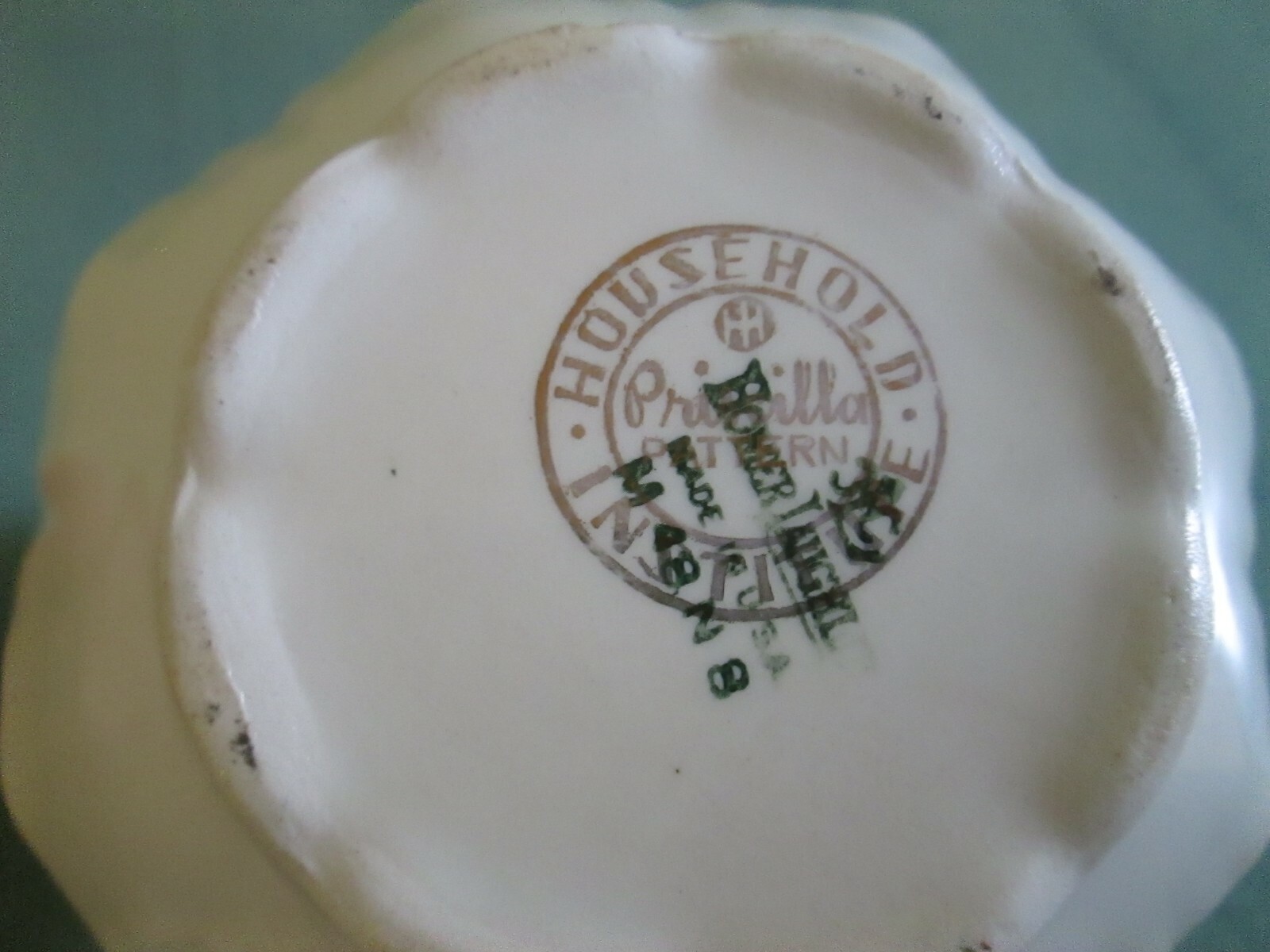 Homer Laughlin Creamer Priscilla floral pattern M48N8 | eBay