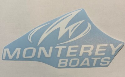 Monterey Boats Logo #2 Die Cut Vinyl Decal High Quality Outdoor Sticker ...