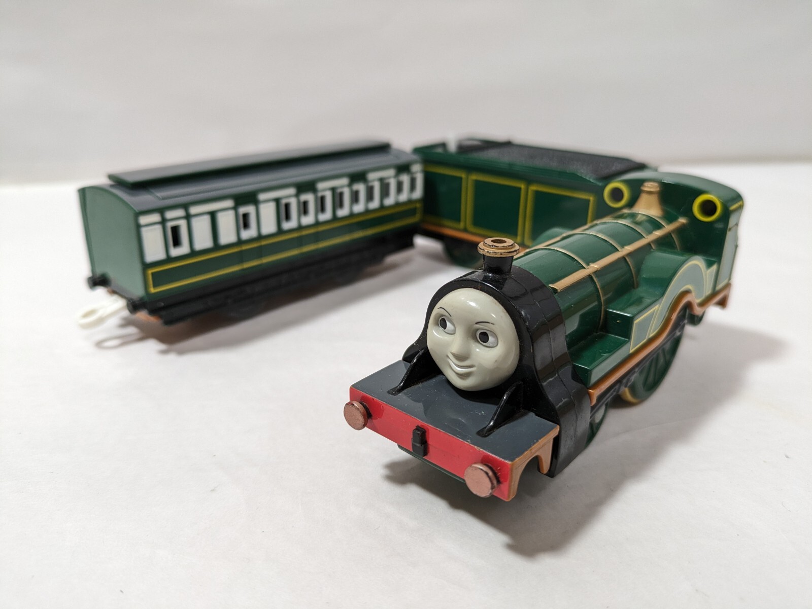 Thomas & Friends TOMY Plarail Trackmaster Emily Plakids Coach Rare ...