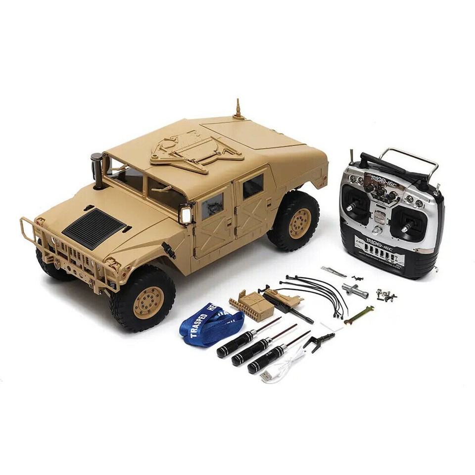 RC 1/10 HUMVEE 4X4 Military Truck 2-Speed W/Sound/LED/ *RTR* -GREEN- | eBay