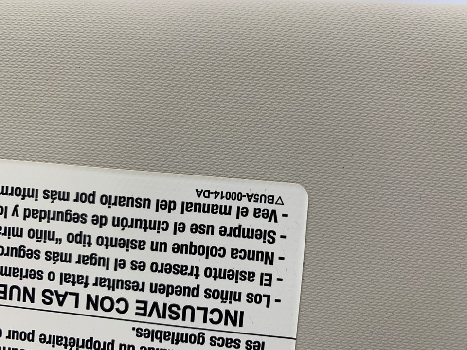 2013-2018 Ford Focus Passenger Sun Visor Ivory Illumination OEM ...