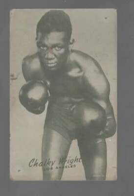 1950's Penny Arcade Chalky Wright boxer photo. | eBay