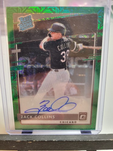 2020 Panini Donruss Optic - Rated Rookie Signatures Zack Collins #RRS ...