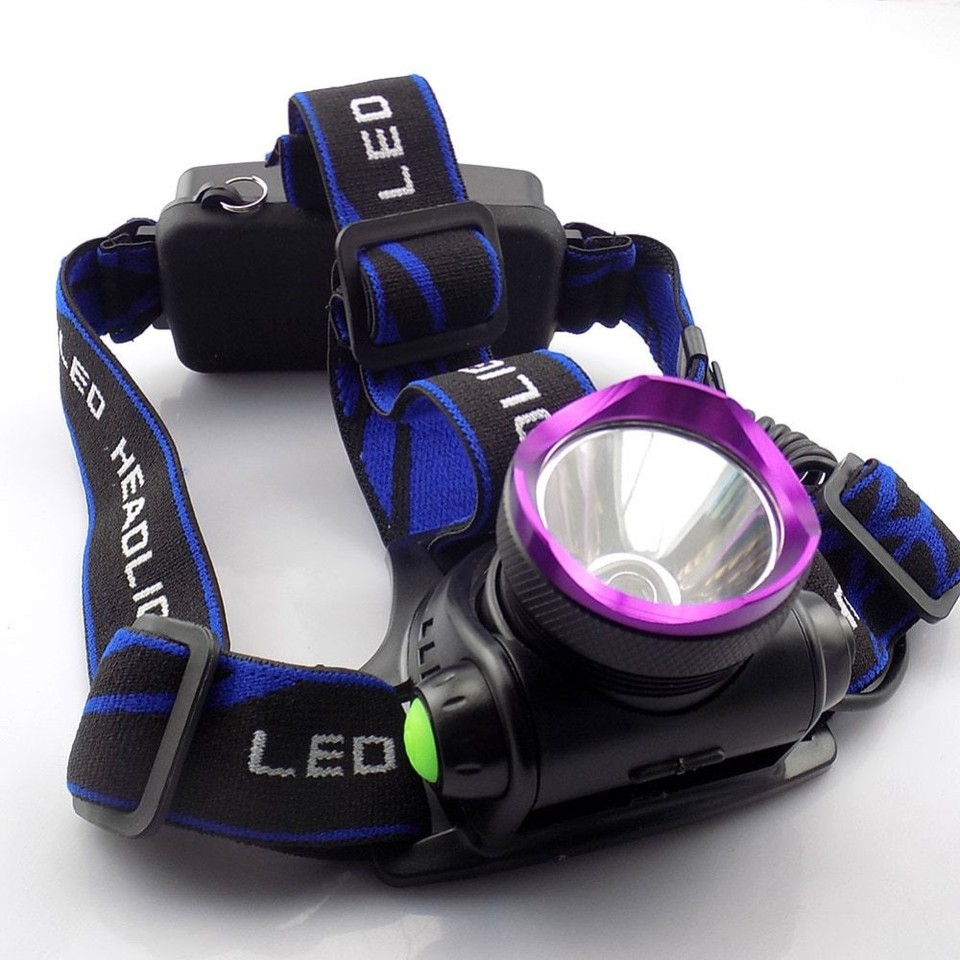 800/1500lm LED Headlamp torch Headlight frontal flashlight High Power ...