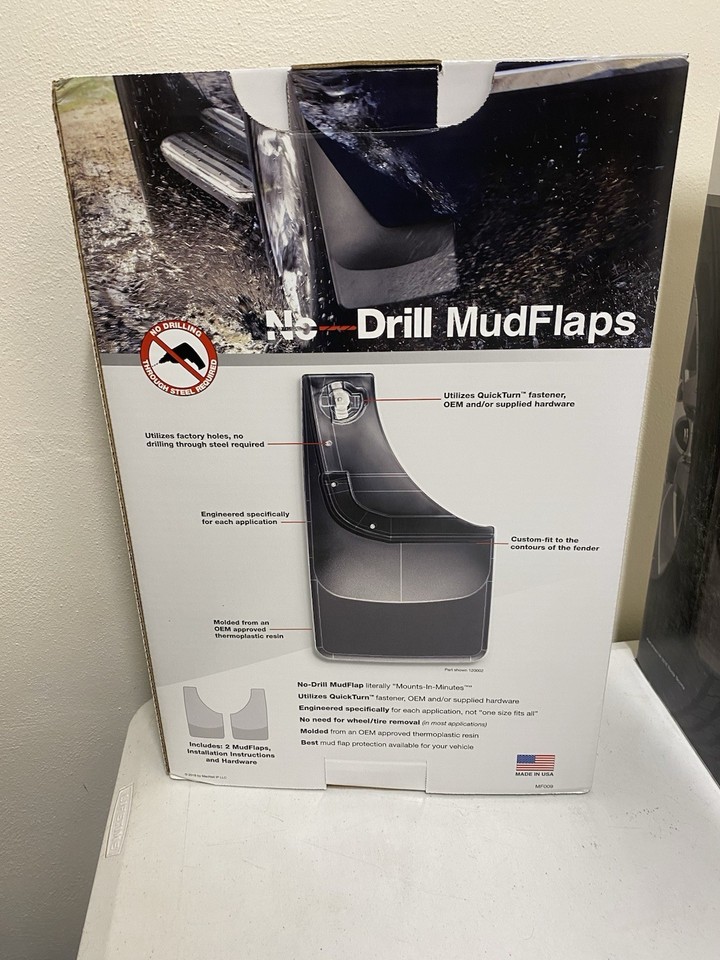 2013-2016 GMC Acadia 2017 Acadia Denali Front/Rear Weathertech Mud Flap ...