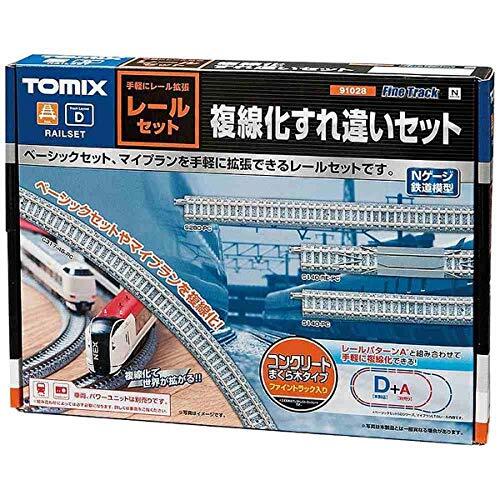 TOMIX N gauge rail set double track passing set D pattern 91028 Japan ...