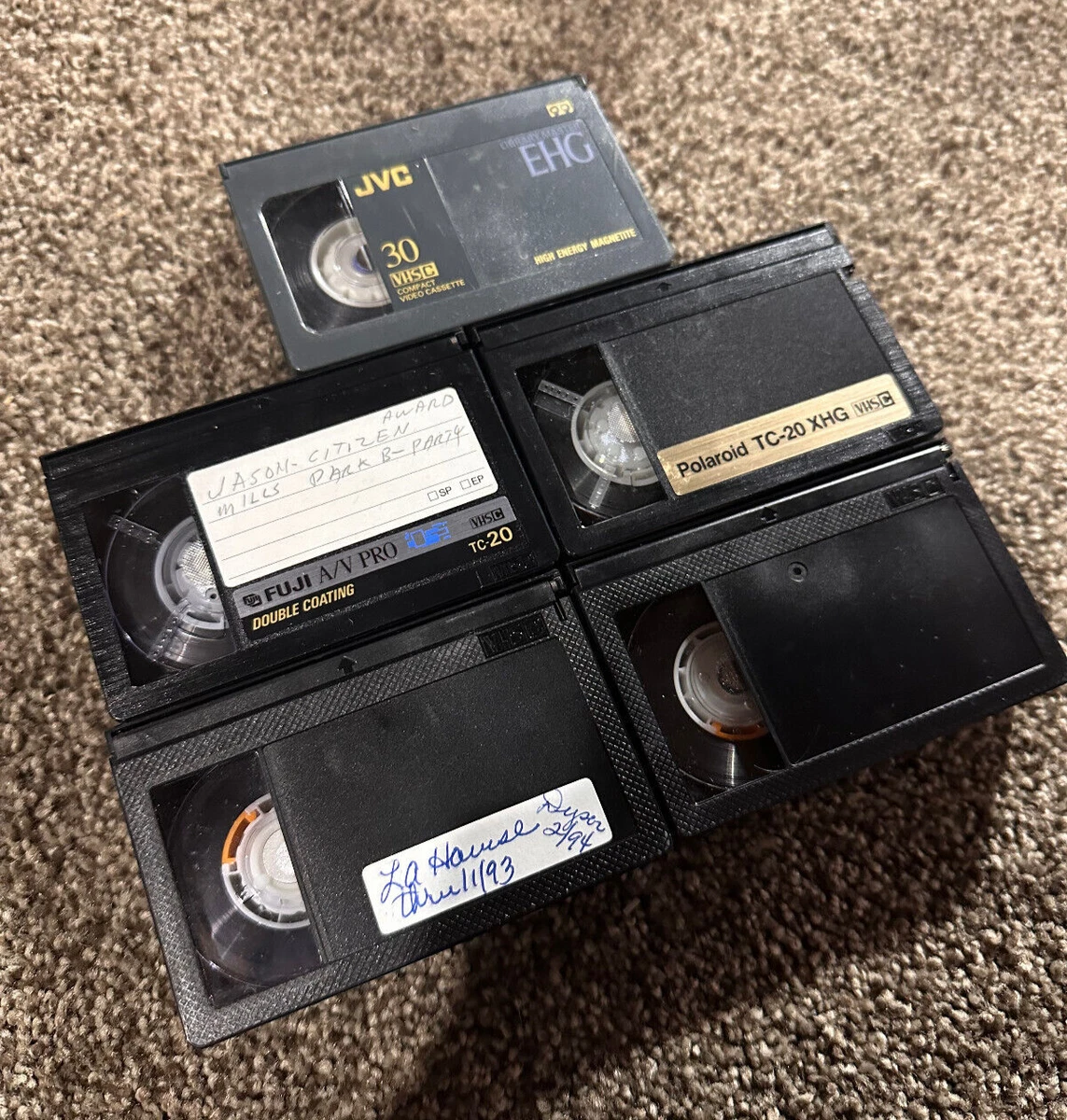 Vhs C Tapes For Camcorder