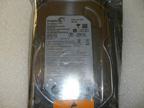 500GB Seagate ST3500312CS 3,5" (8,89cm), 8MB, SATA2, Recertified ...