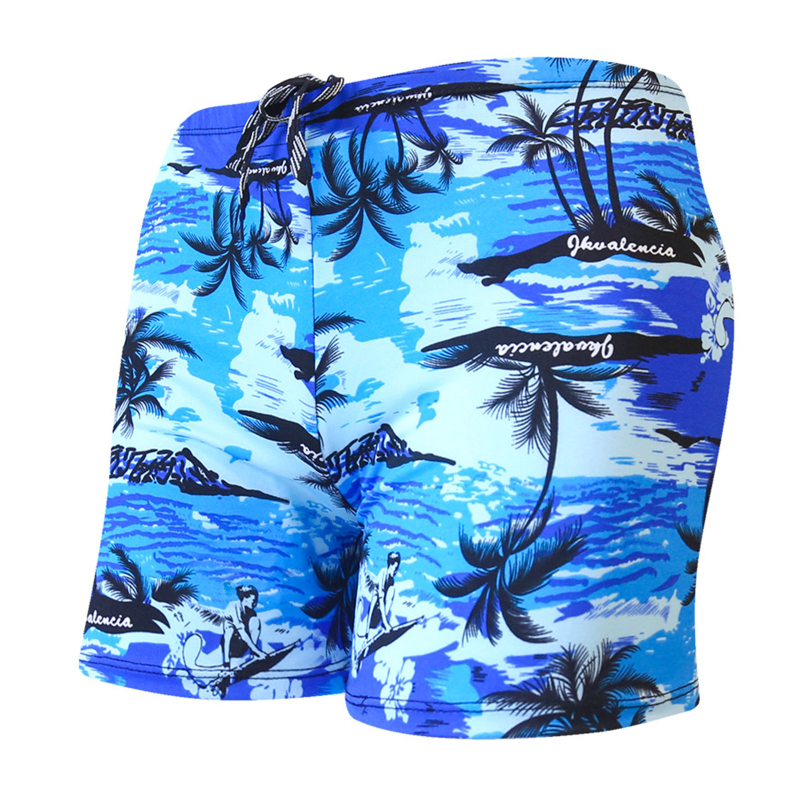 Summer Trunks Elastic Waists Stretchy Cute Pattern Summer Trunks ...